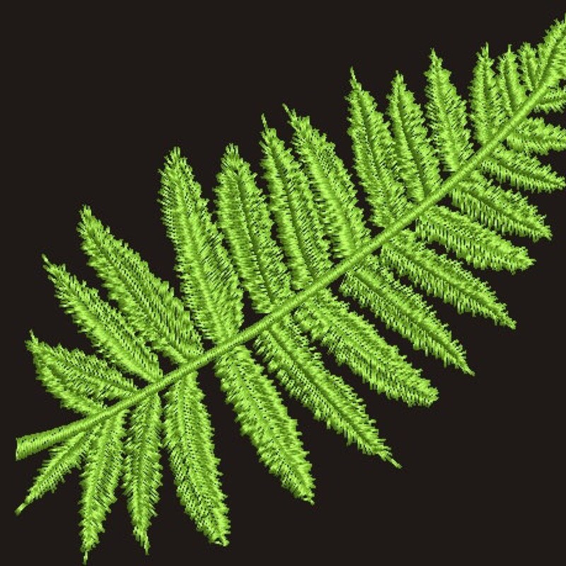 Fern Embroidery - Etsy