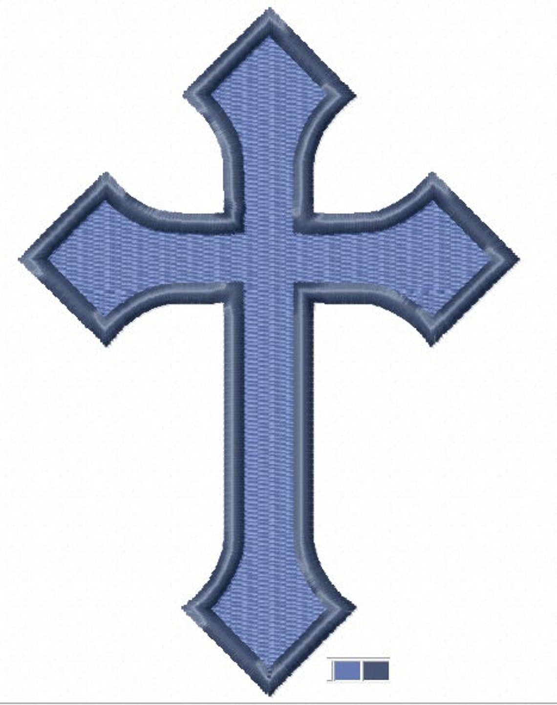 Cross Embroidery Design. Easter Cross Embroidery Design. - Etsy