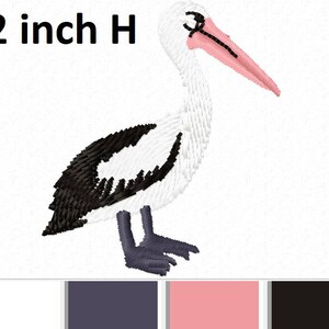 Mini Pelican Machine Embroidery Designs, Instantly Download - Etsy