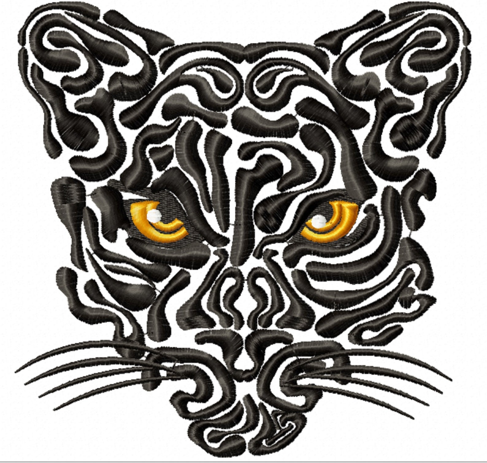 Puma Machine Embroidery Design Instantly Download - Etsy
