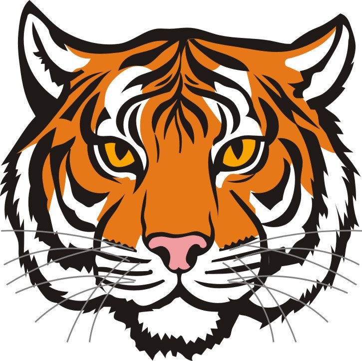 Tiger Vector SVG. Ai, PNG. EPS. Jpg Big Size 300 Dpiis - Etsy
