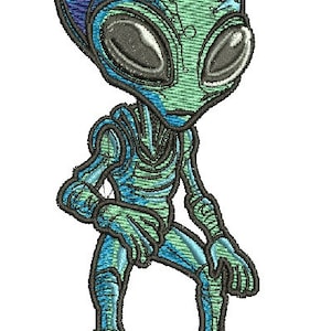 Alien Machine Embroidery Designs, Instantly Download - Etsy