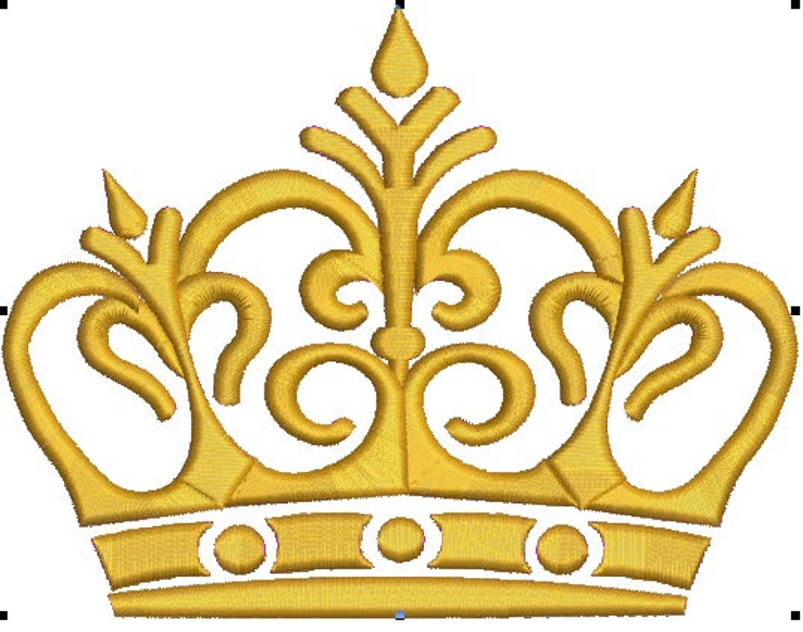 Crown Machine Embroidery Designs Instantly Download - Etsy