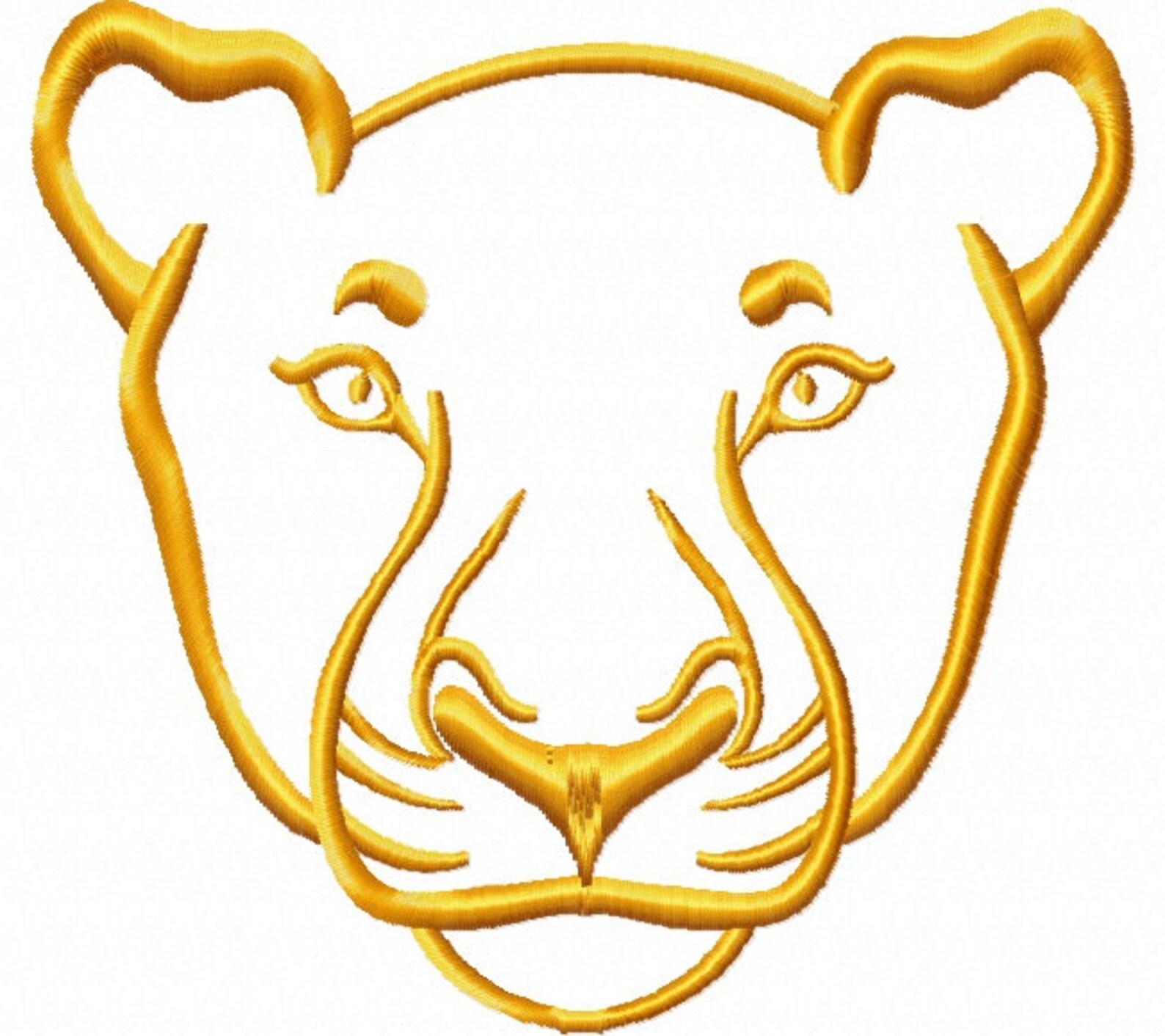 Puma Machine Embroidery Design Instantly Download - Etsy