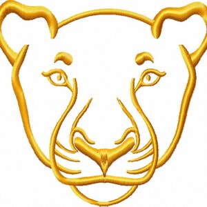 Puma Machine Embroidery Design - Instantly Download - Etsy