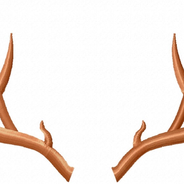 Antler Embroidery - Etsy