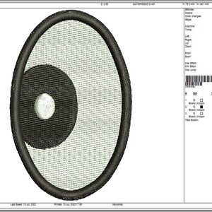 Eye Machine Embroidery Designs, Instantly Download - Etsy