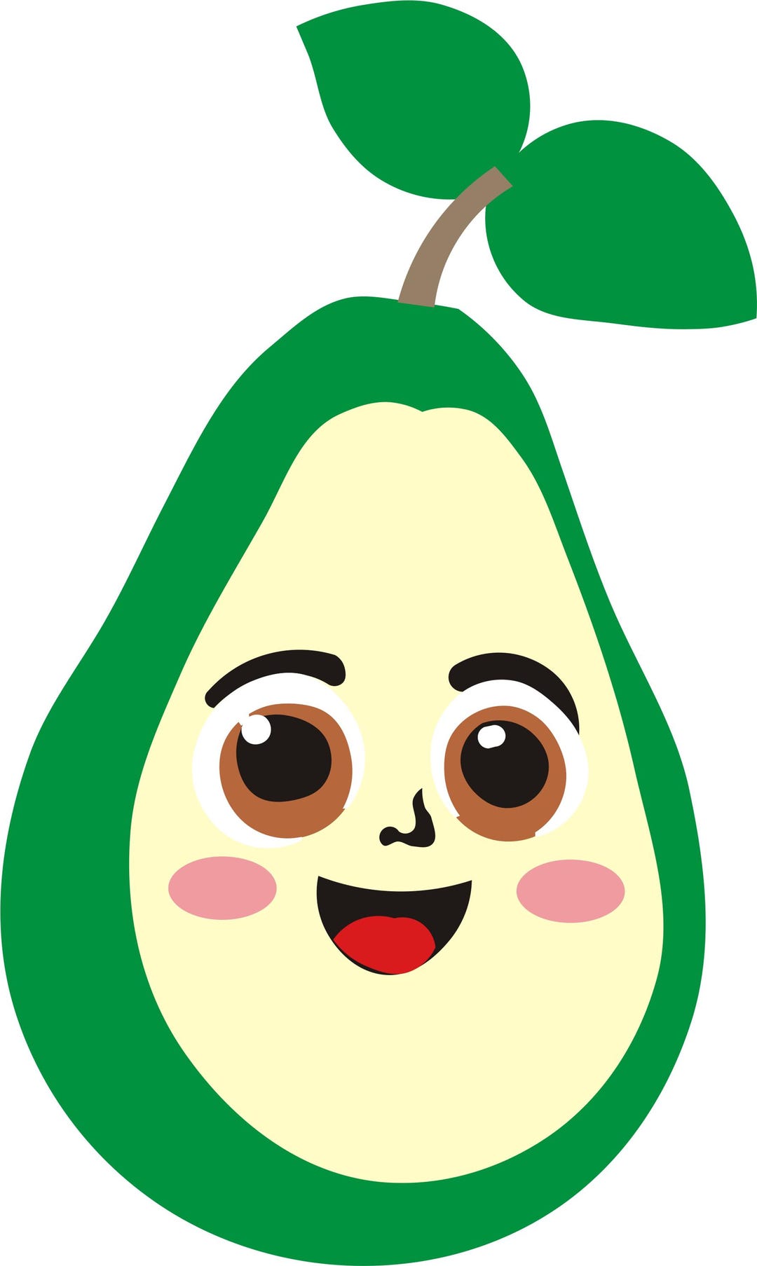 Cute Avocado SVG. Dxf, PNG. EPS. Jpg Big Size, Instant Download - Etsy