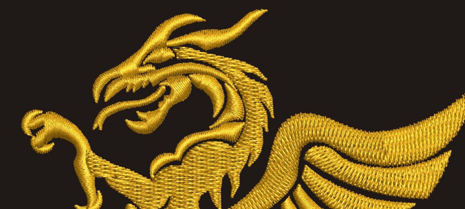 Chinese Dragon Machine Embroidery Design Instantly Download - Etsy