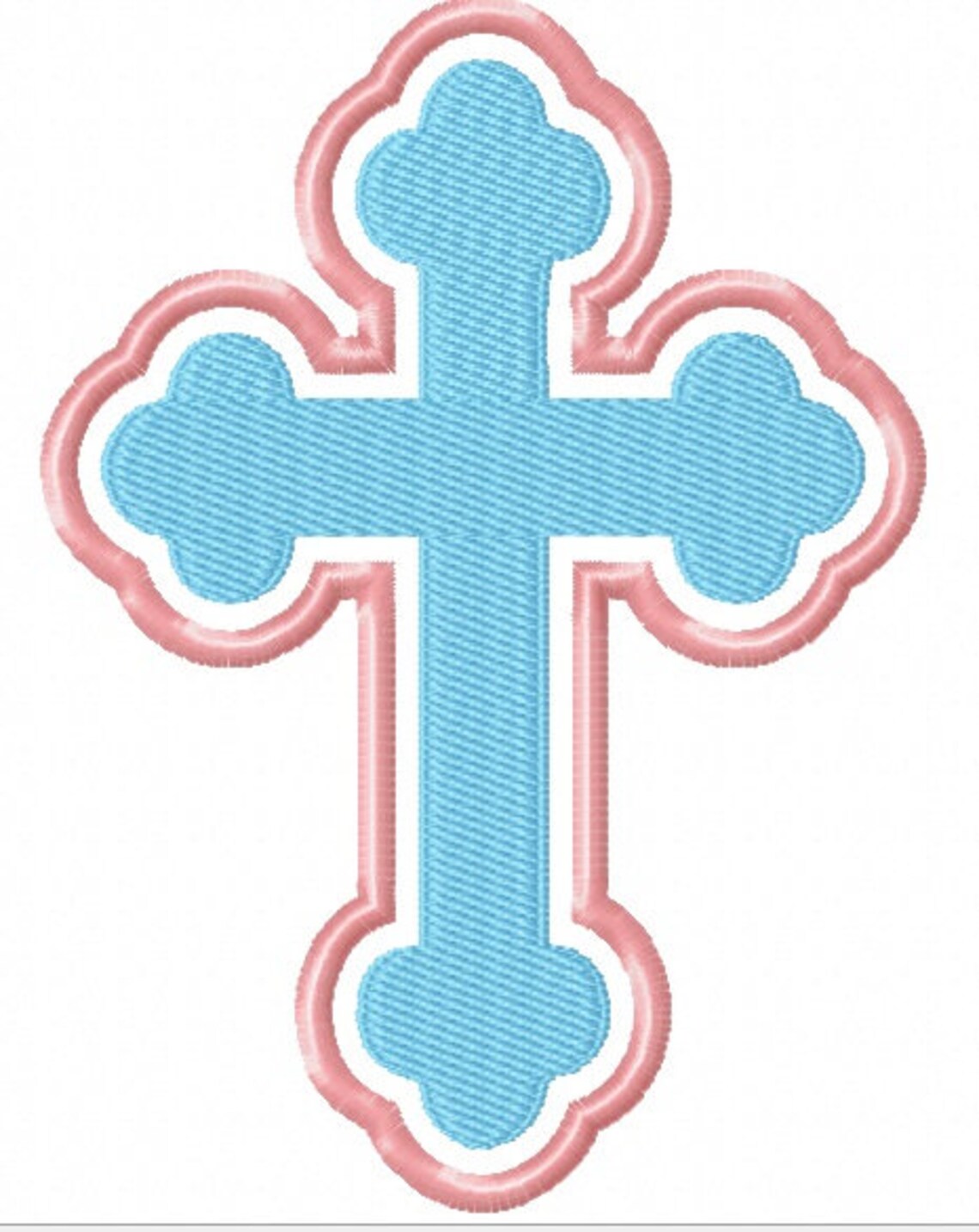 Cross / Christening Cross Machine Embroidery Design Instantly | Etsy