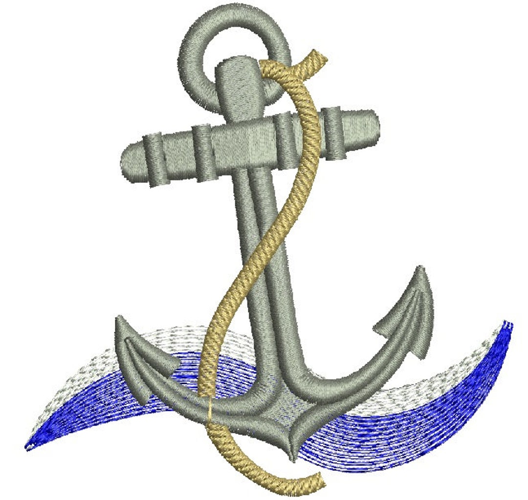 Anchor Machine Embroidery Designs, Instantly Download - Etsy