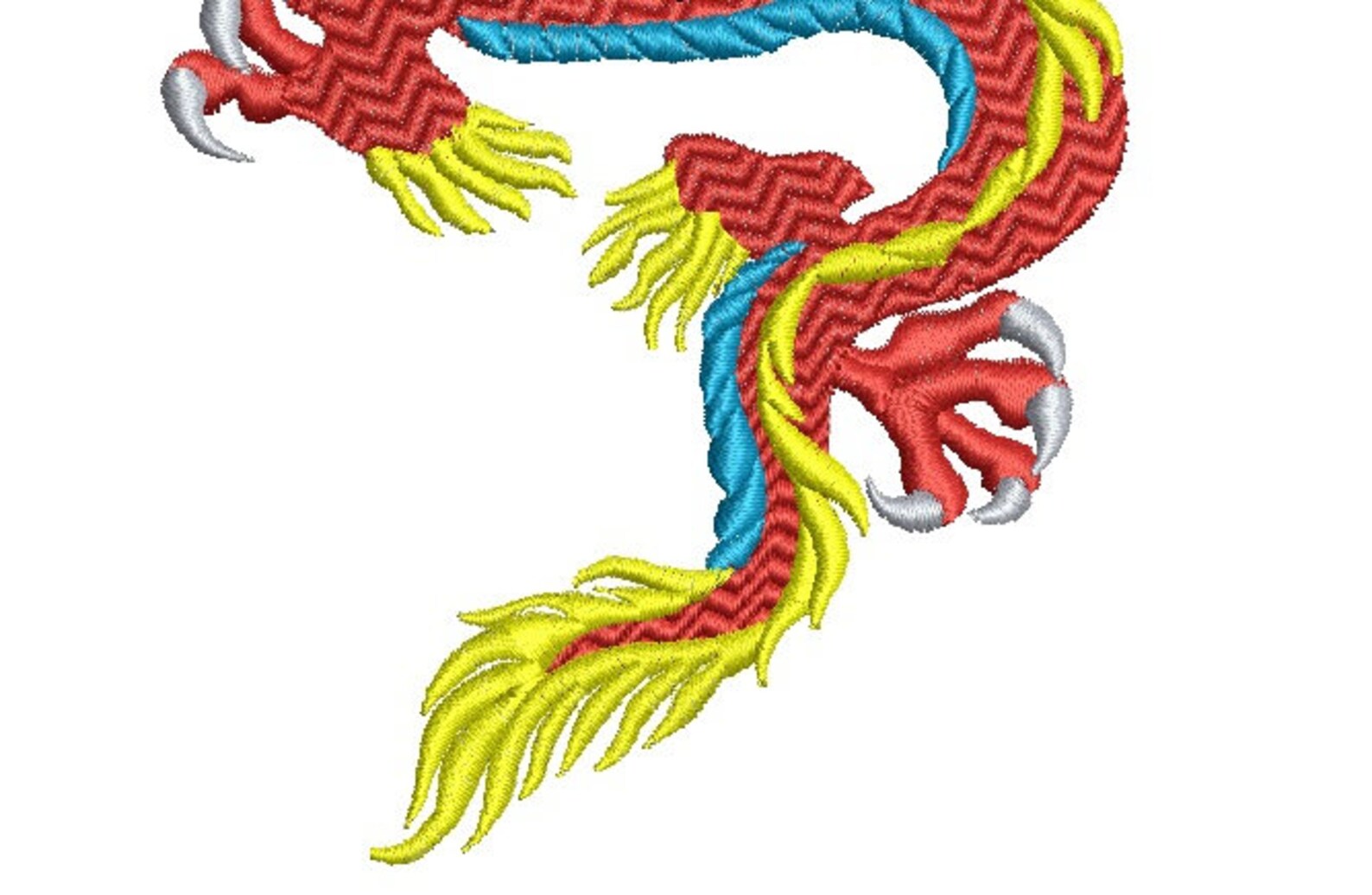 Dragon Machine Embroidery Design Instantly Download - Etsy