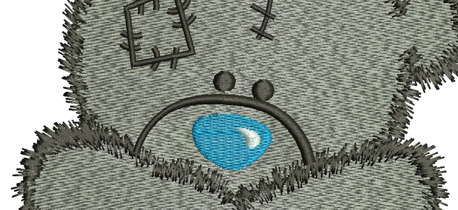 Teddy Bear Machine Embroidery Design Instantly Download | Etsy