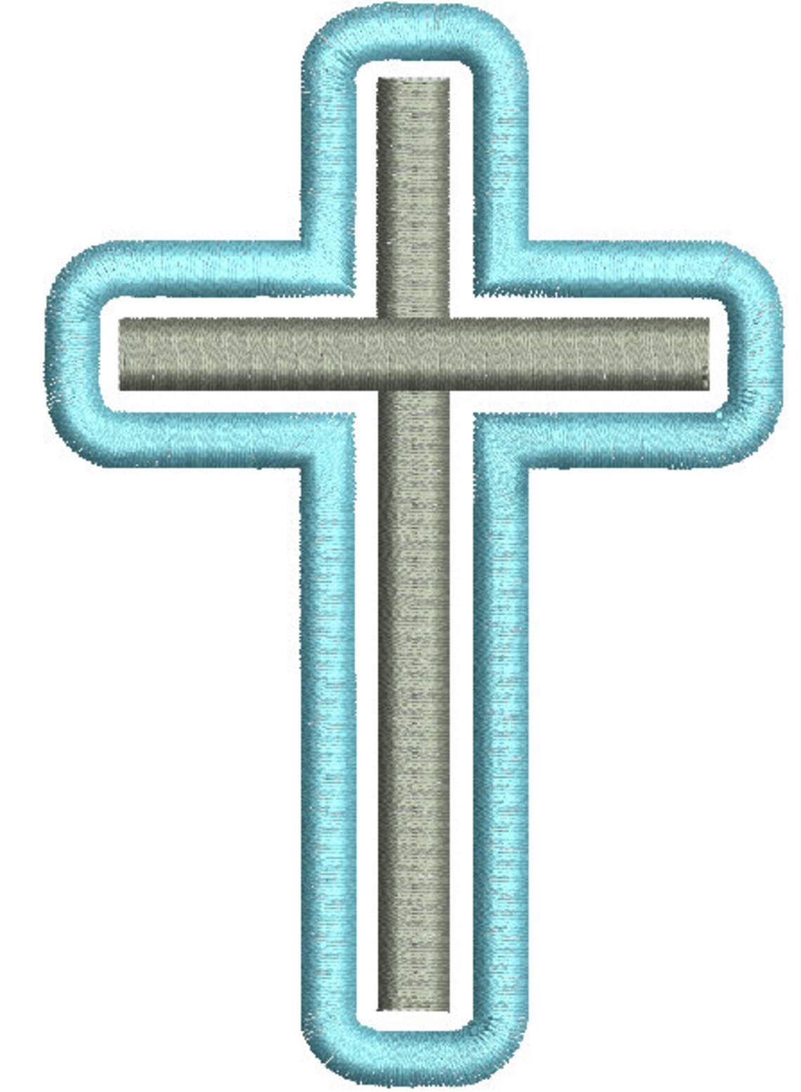 Cross Embroidery Design. Easter Cross Embroidery Design. - Etsy