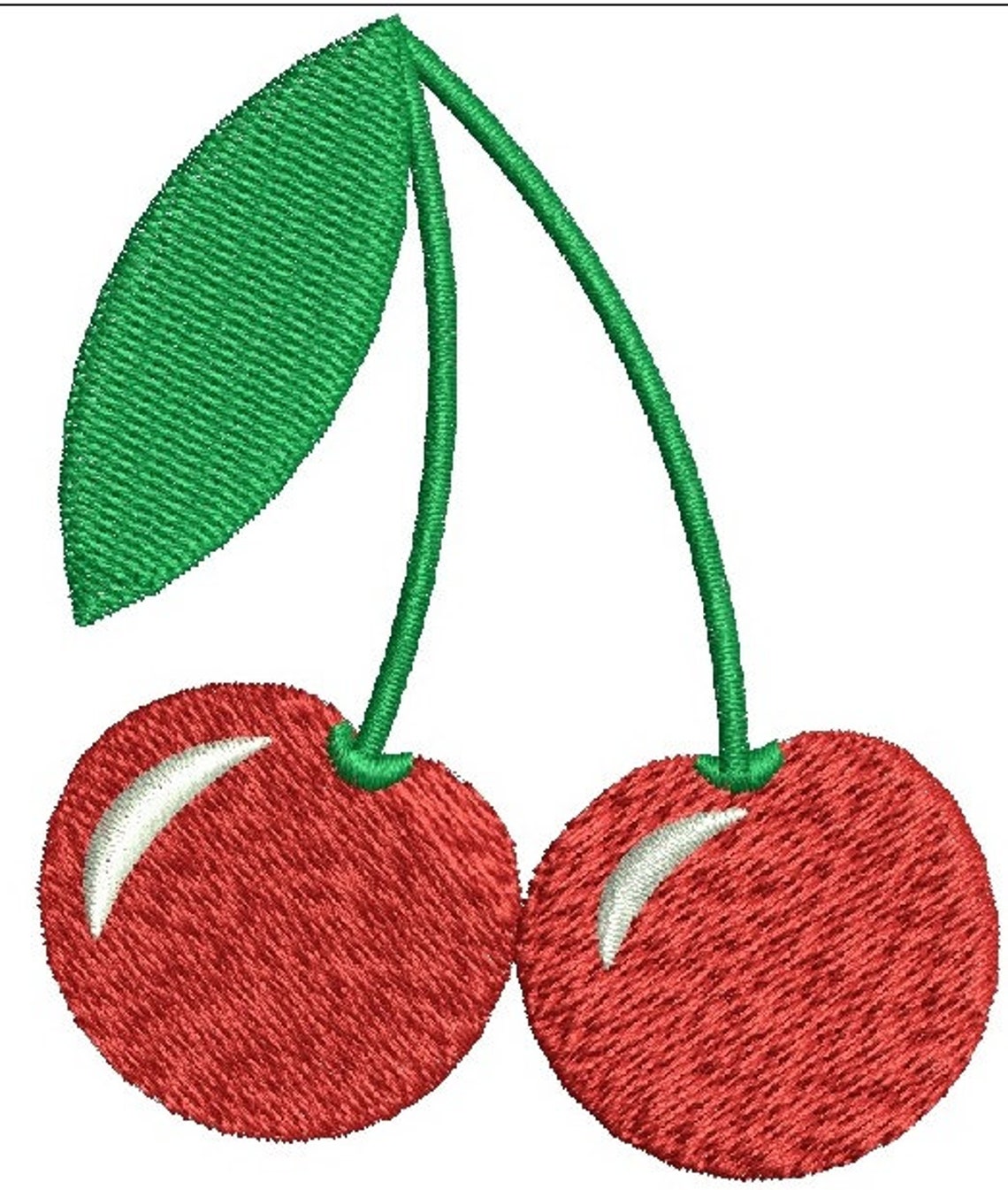 Cherries Mini Machine Embroidery Design Instantly Download - Etsy