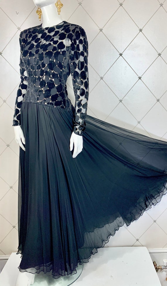 original design silk devore - Gem