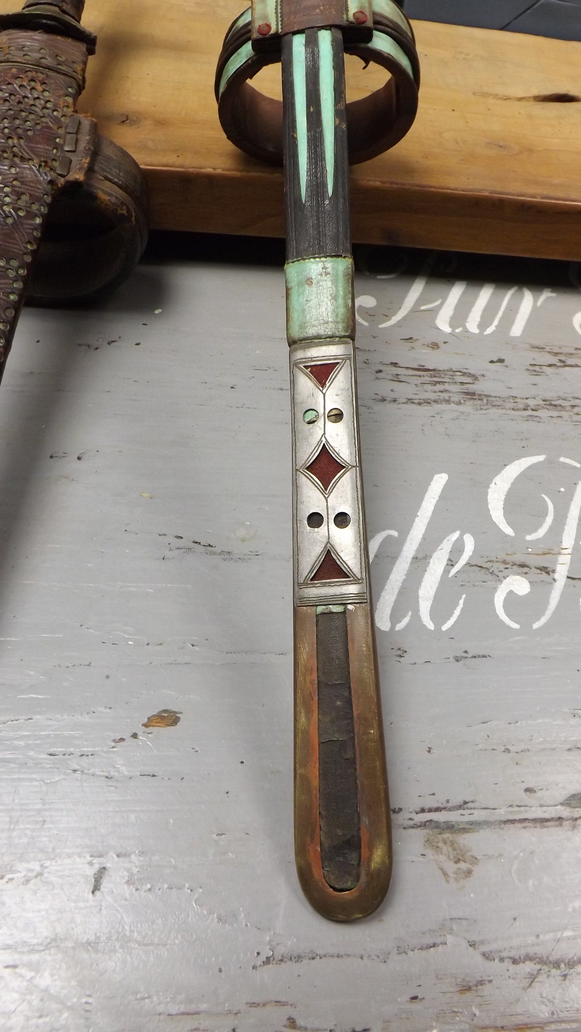 Vintage Tuareg Berber Arm Swords & Scabbards North African X2 - Etsy