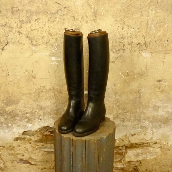 Vintage Riding Boot - Etsy