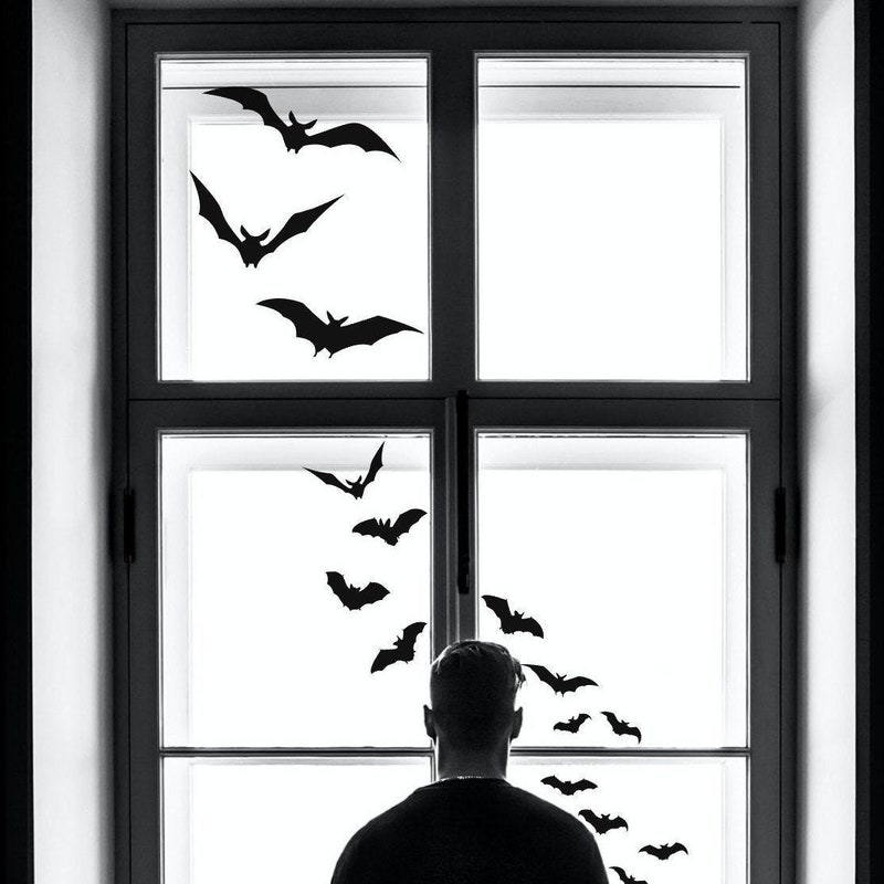 Scary Window Decal - Etsy