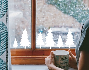 Peeping Santa Window Sticker. Christmas Window Decoration - Etsy UK