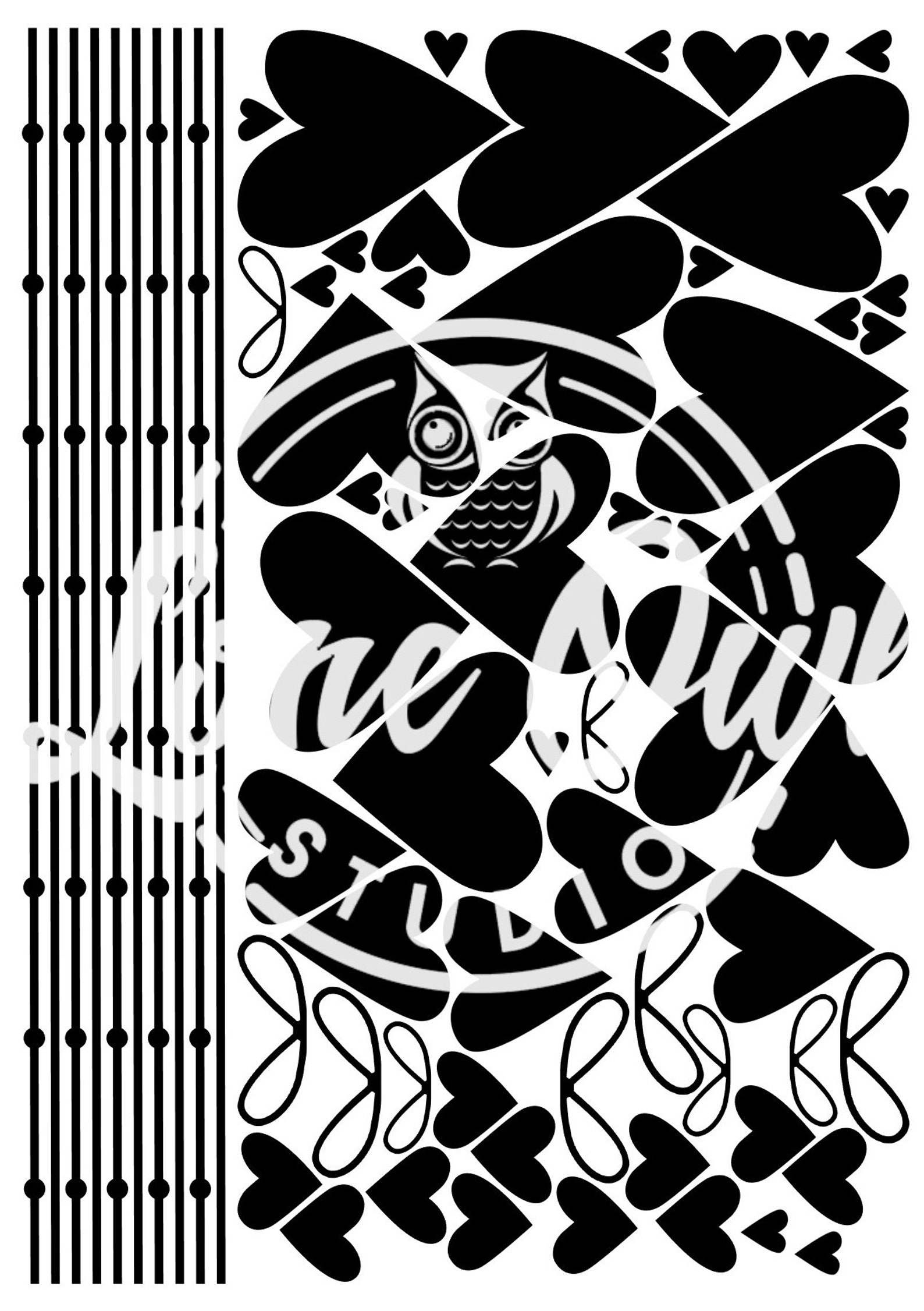 Corazones de amor colgantes para decoración del Día de San Valentín ...