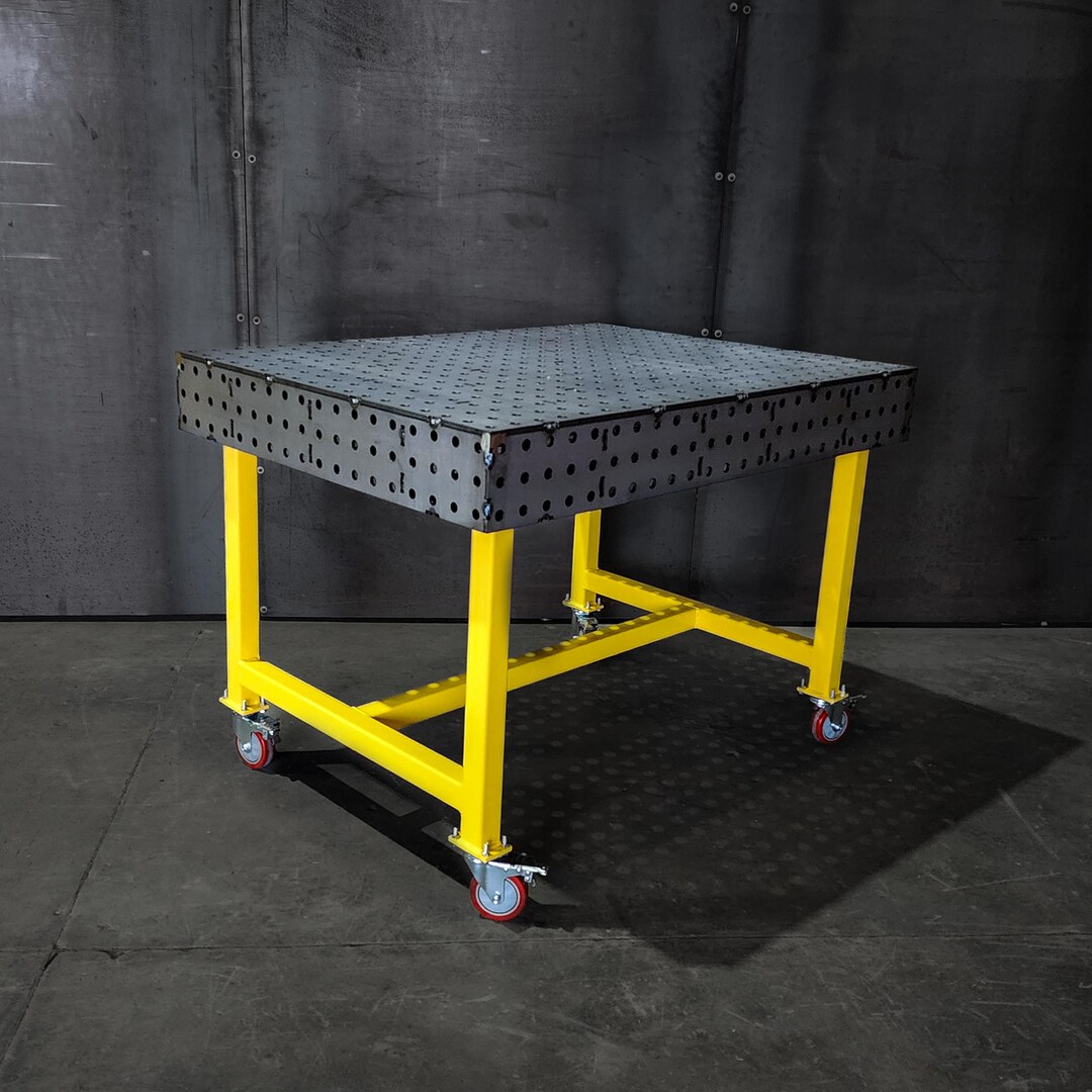 36" X 48" Fully Welded/assembled Fabrication Table, Fixture Table, Slot ...