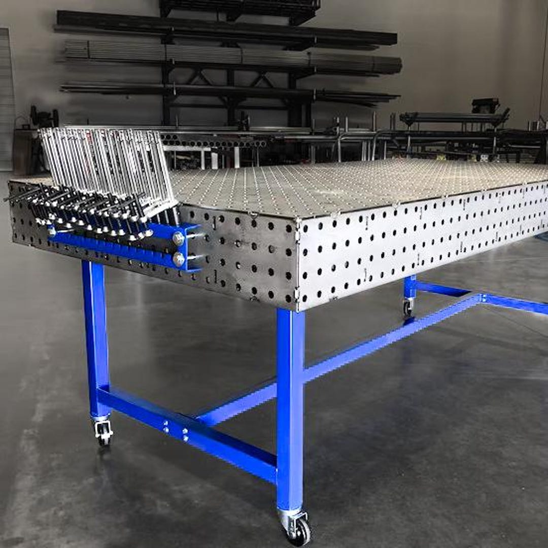 Welding Fabrication Table, Fixture Block, Welding Bench, Slot and Tab ...