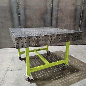 48" X 48" Fully Welded/assembled Fabrication Table, Fixture Table, Slot ...
