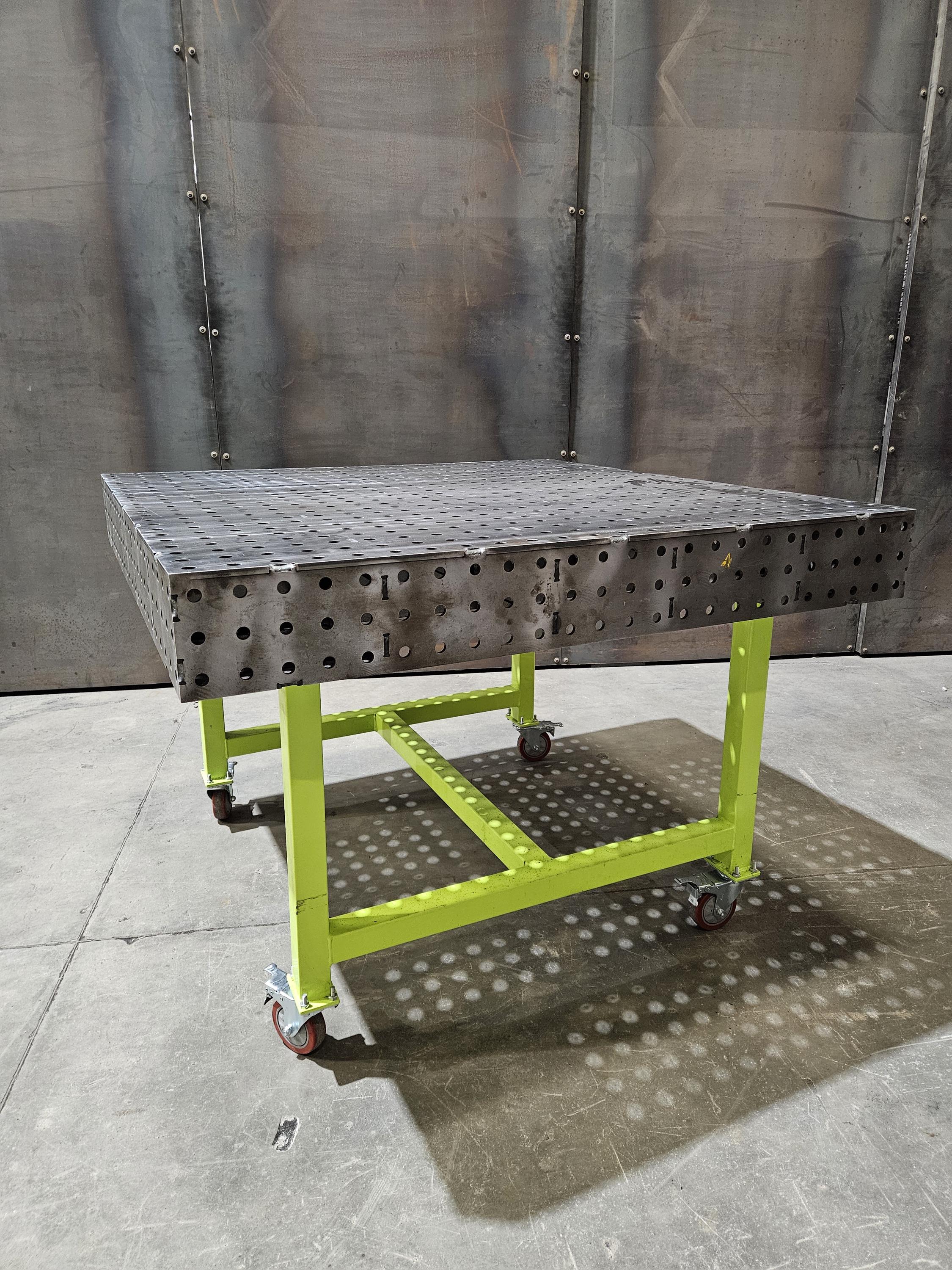 48" X 48" Fully Welded/assembled Fabrication Table, Fixture Table, Slot ...