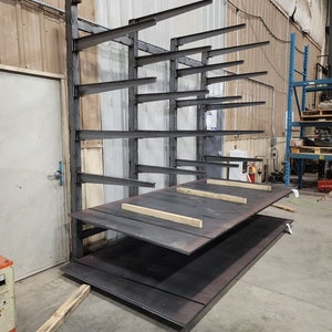 Custom Cantilever Steel Storage Racks - Etsy