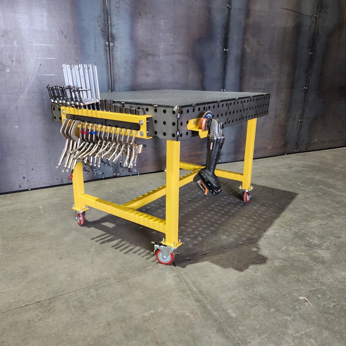 36" X 48" Fully Welded/assembled Fabrication Table, Fixture Table, Slot ...