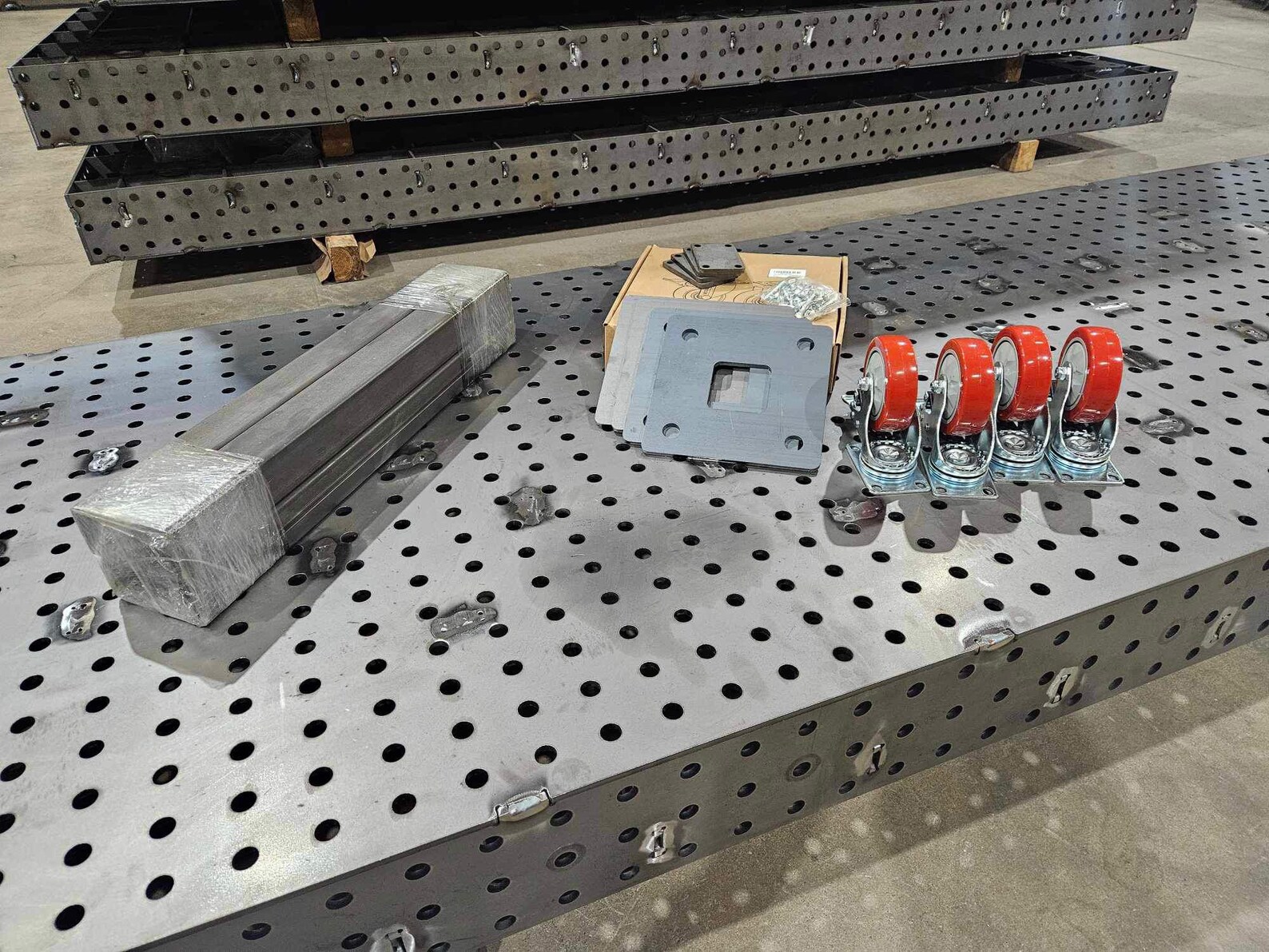 48"x120" Welding Table FLAT DIY KIT, Fabrication Table, Fixture Table ...