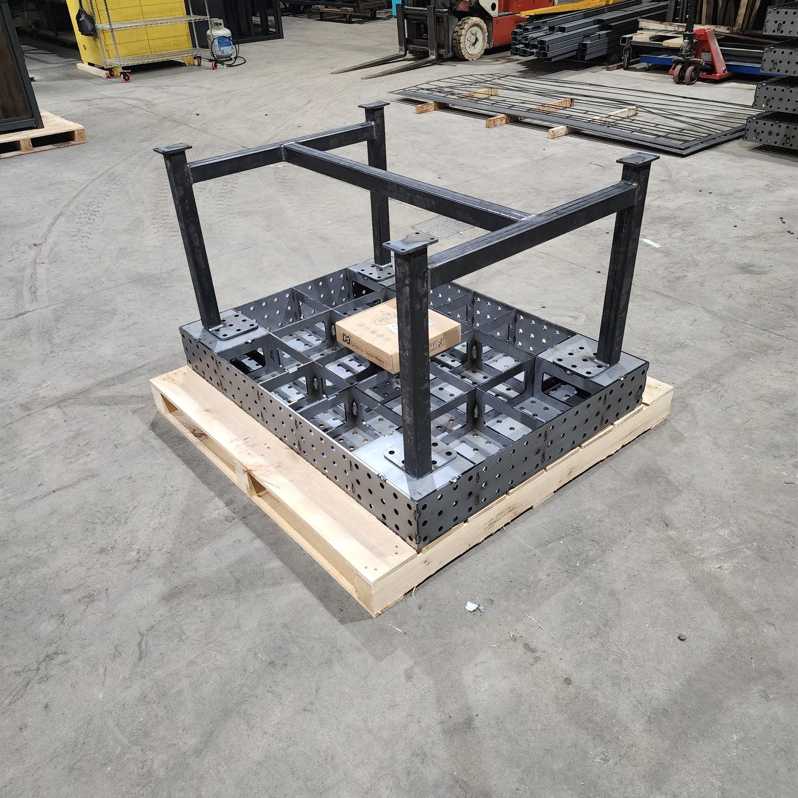 36" X 48" Fully Welded/assembled Fabrication Table, Fixture Table, Slot ...