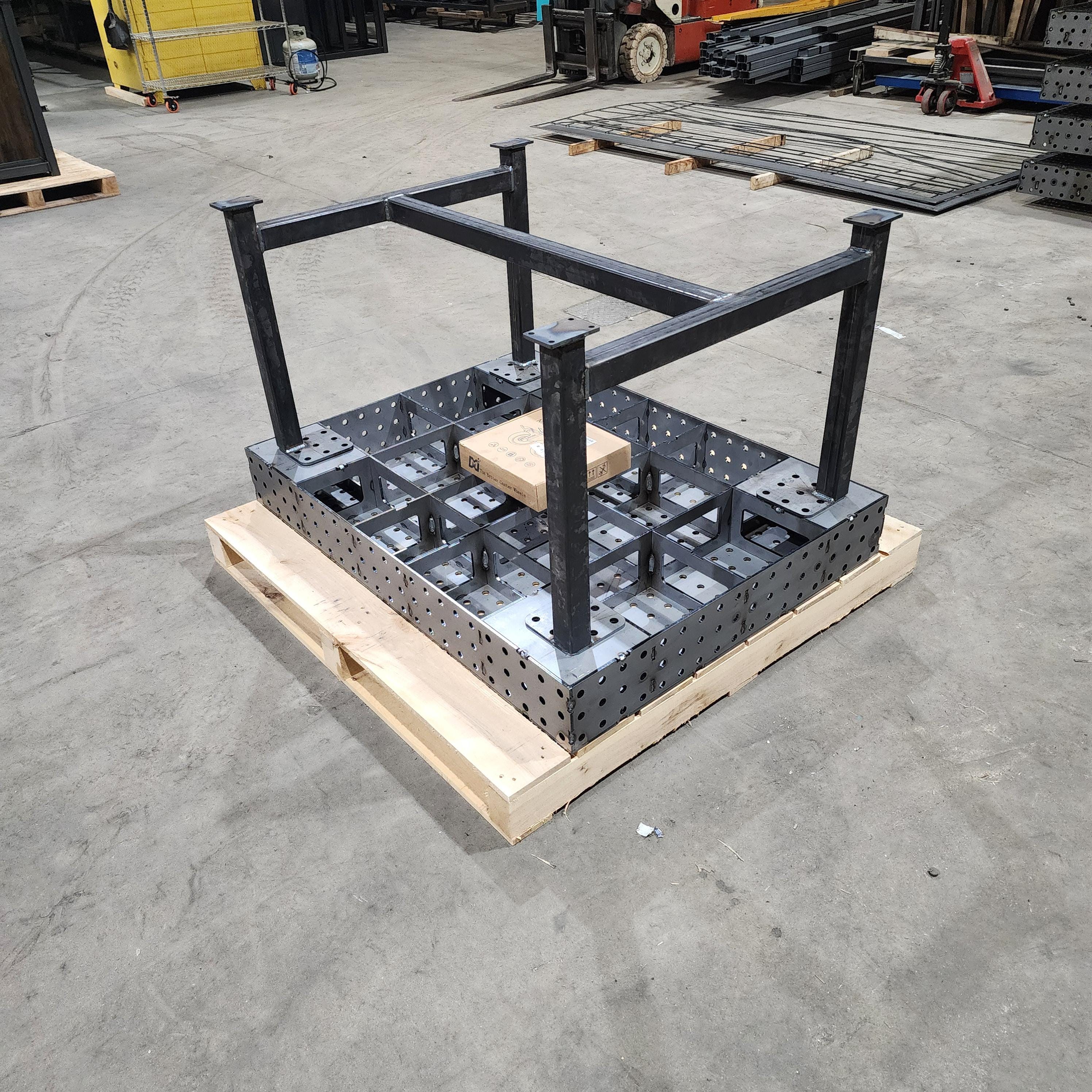 36" X 48" Fully Welded/assembled Fabrication Table, Fixture Table, Slot ...