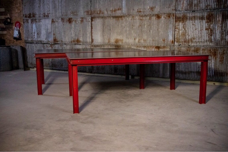 Industrial Conference Table, Modern Dining Table - Etsy
