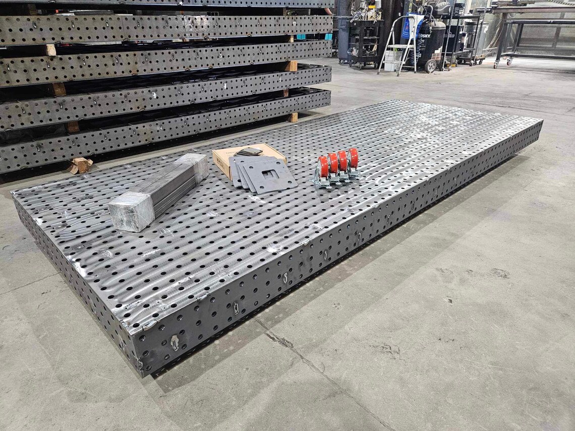 48"x120" Welding Table FLAT DIY KIT, Fabrication Table, Fixture Table ...
