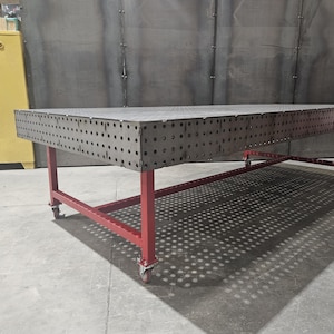 60"x120" Fully Welded/assembled Fabrication Table, Fixture Table, Slot ...