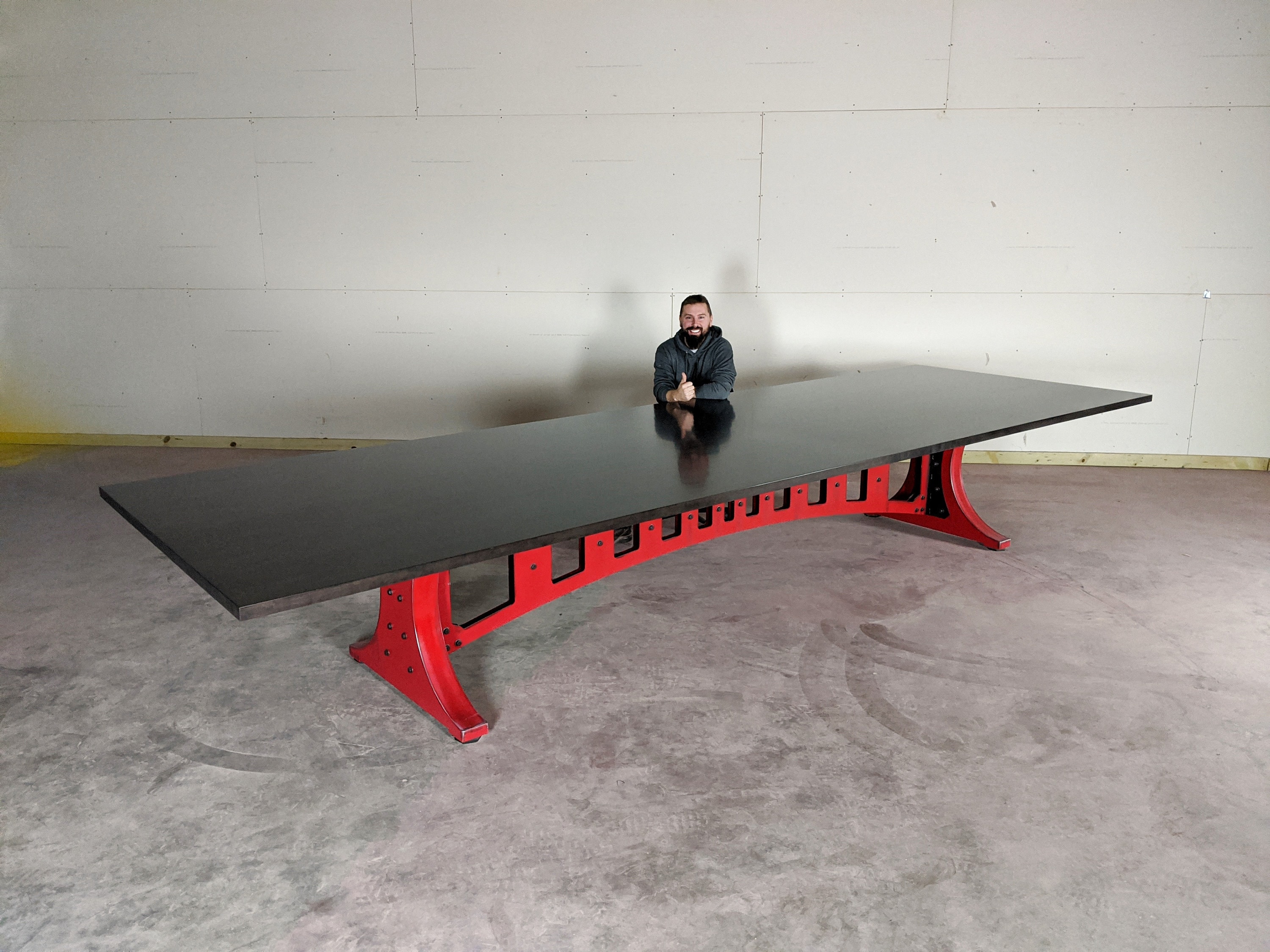 Modern Industrial Executive Conference Table - Etsy