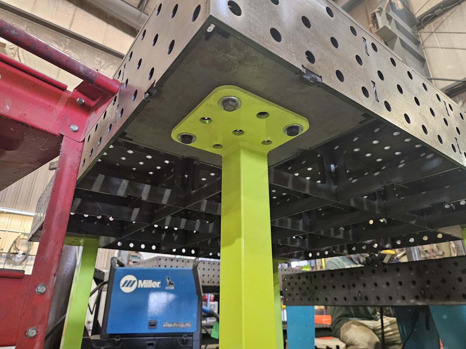 48" X 48" Fully Welded/assembled Fabrication Table, Fixture Table, Slot ...