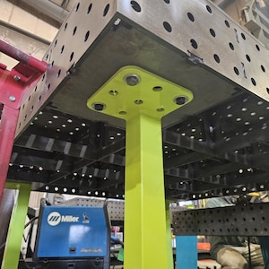 48" X 48" Fully Welded/assembled Fabrication Table, Fixture Table, Slot ...
