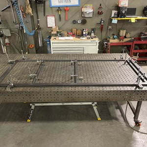 60"x120" Fully Welded/assembled Fabrication Table, Fixture Table, Slot ...