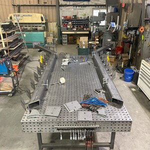 60"x120" Welding Table FLAT DIY KIT, Fabrication Table, Fixture Table ...