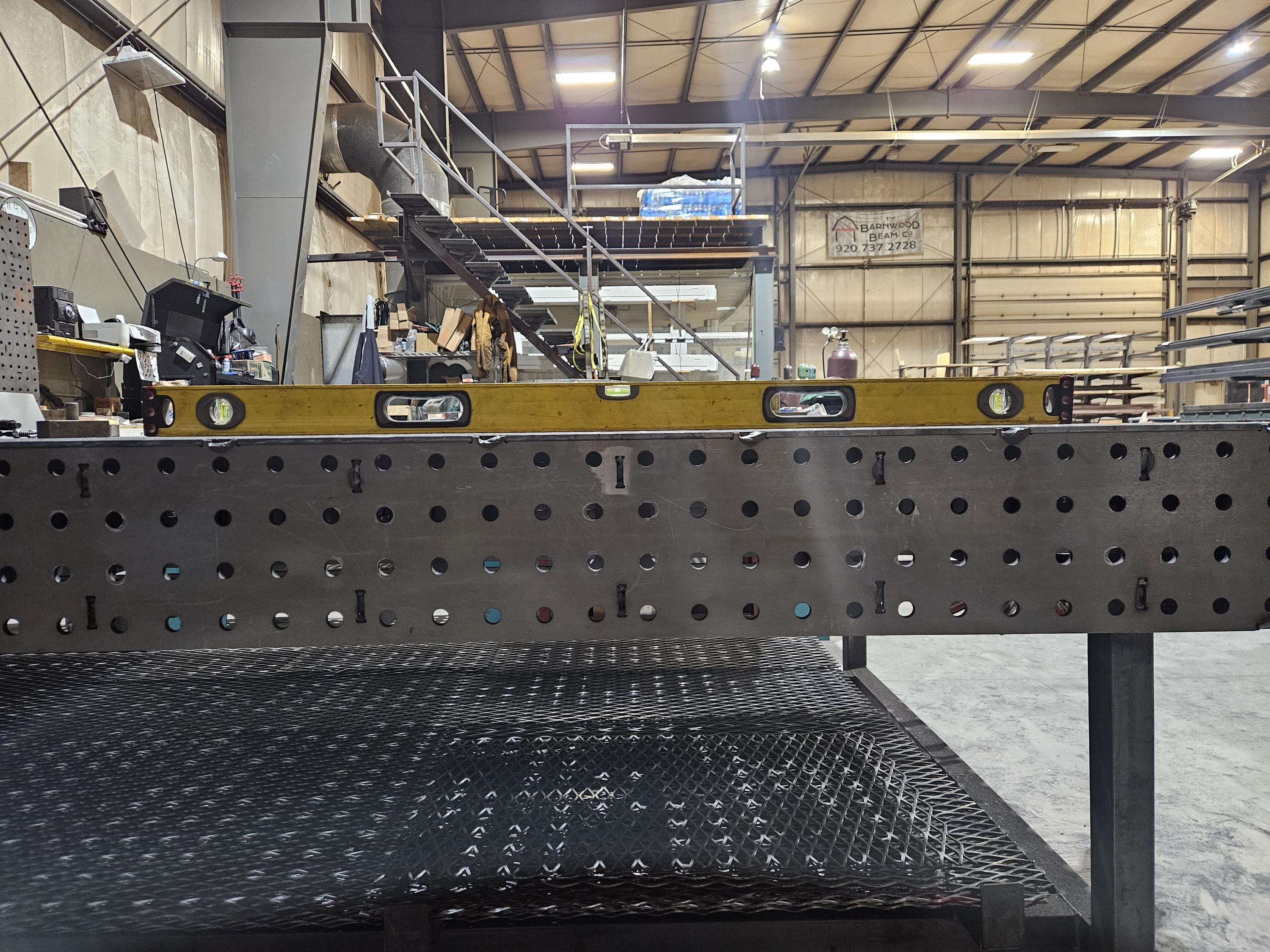 48" X 48" Fully Welded/assembled Fabrication Table, Fixture Table, Slot ...