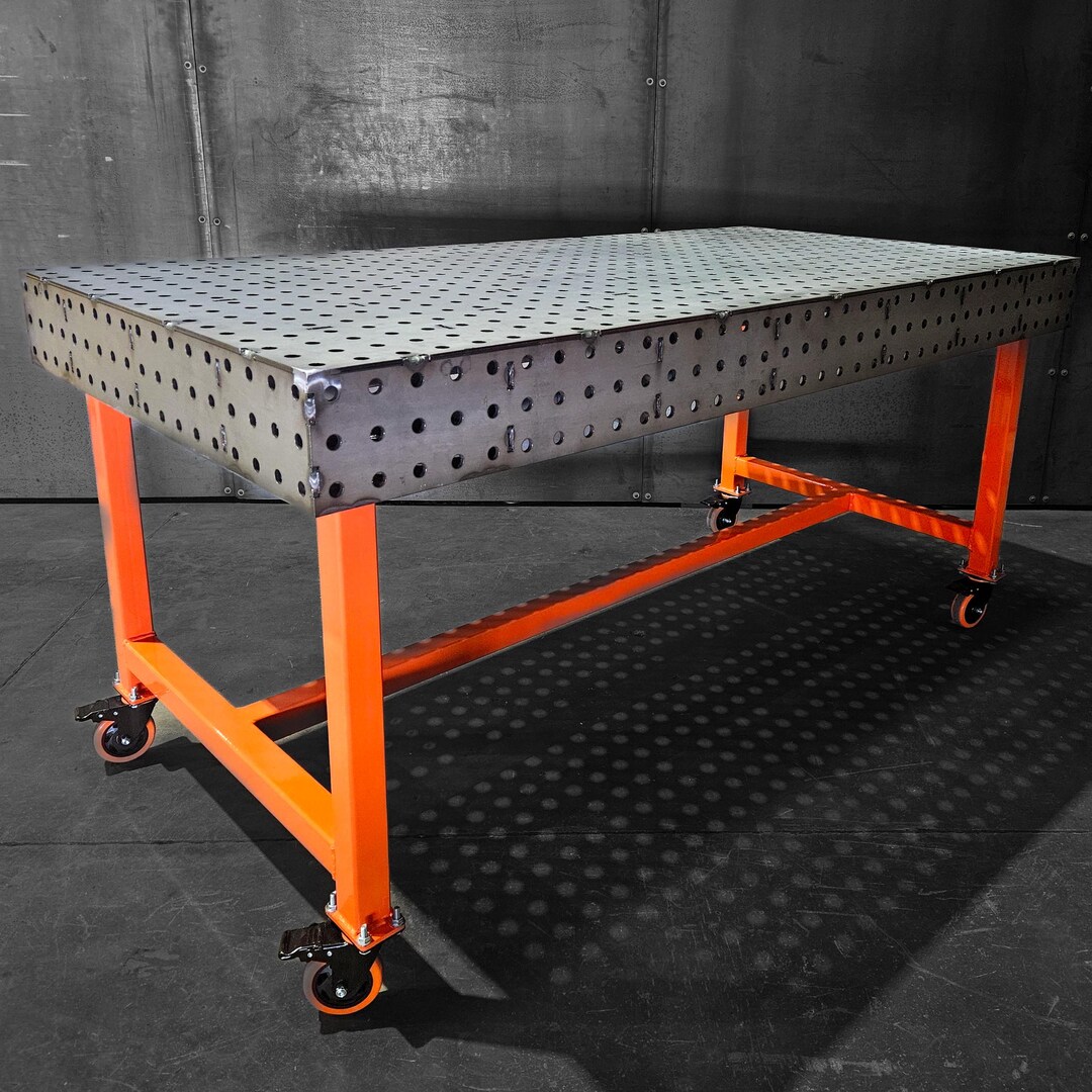 36" X 72" Fully Welded/assembled Fabrication Table, Fixture Table, Slot ...