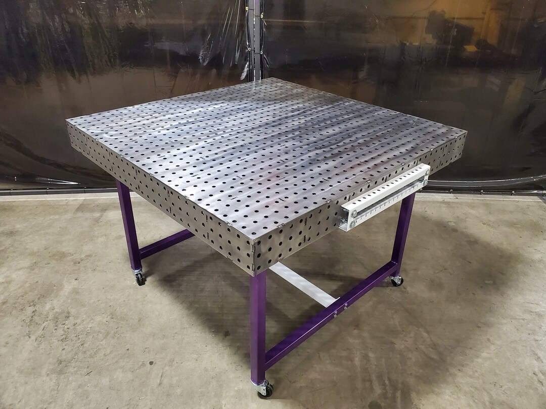 60"x60" Fully Welded/assembled Fabrication Table, Fixture Table, Slot ...