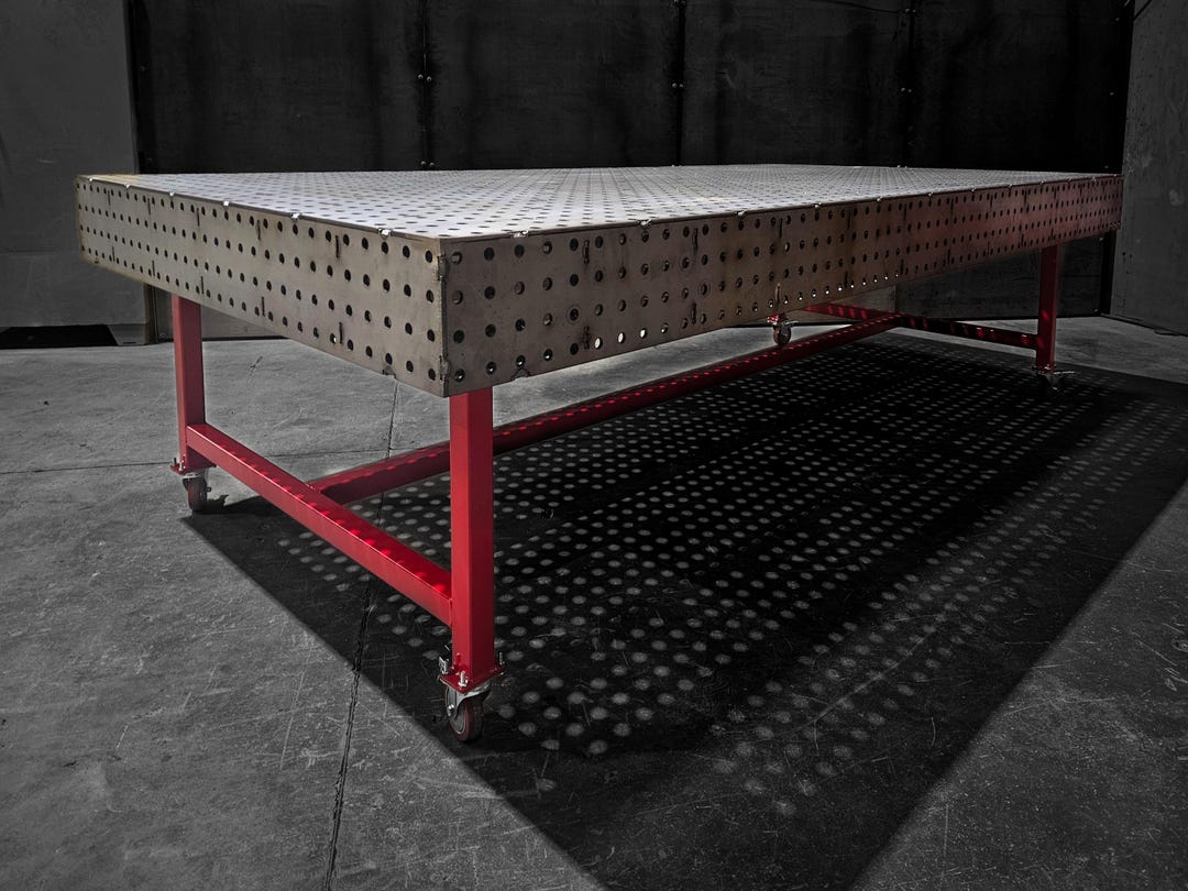60"x120" Fully Welded/assembled Fabrication Table, Fixture Table, Slot ...