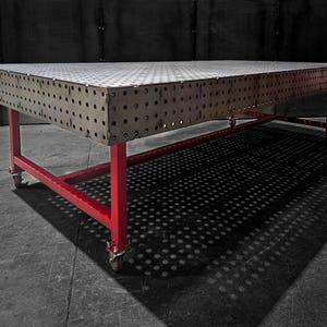 60"x120" Fully Welded/assembled Fabrication Table, Fixture Table, Slot ...