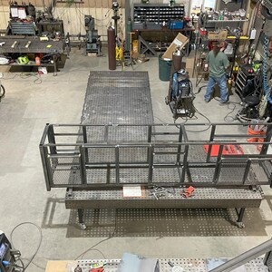 60x120 Fully Welded/assembled Fabrication Table, Fixture Table, Slot ...