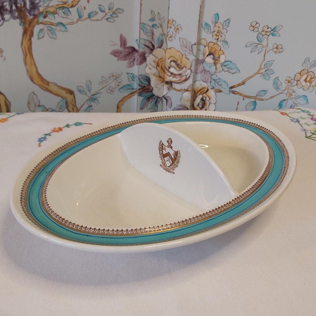Royal Worcester Crown Ware Serving Dish C1900 - Etsy
