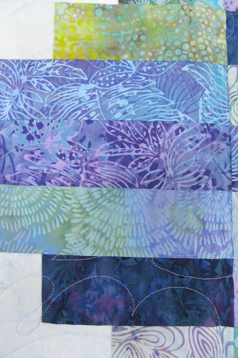 Wistful Lavender and Blues Quilt - Etsy